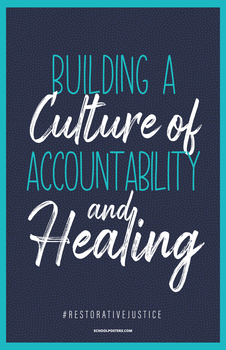 Restorative Justice Poster – SchoolPosters.com LLC