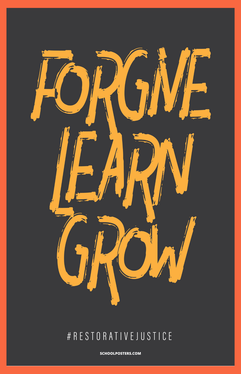 Restorative Justice Poster – SchoolPosters.com LLC