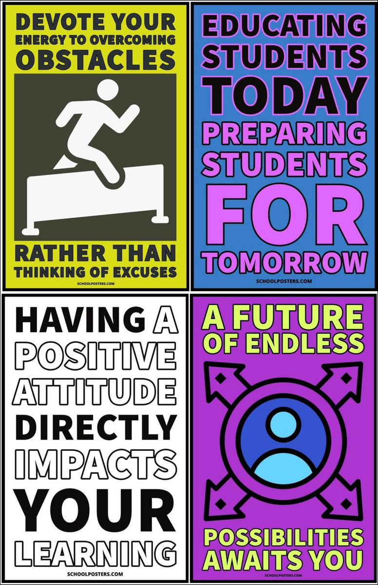 Middle School XXL Poster Package – SchoolPosters.com LLC