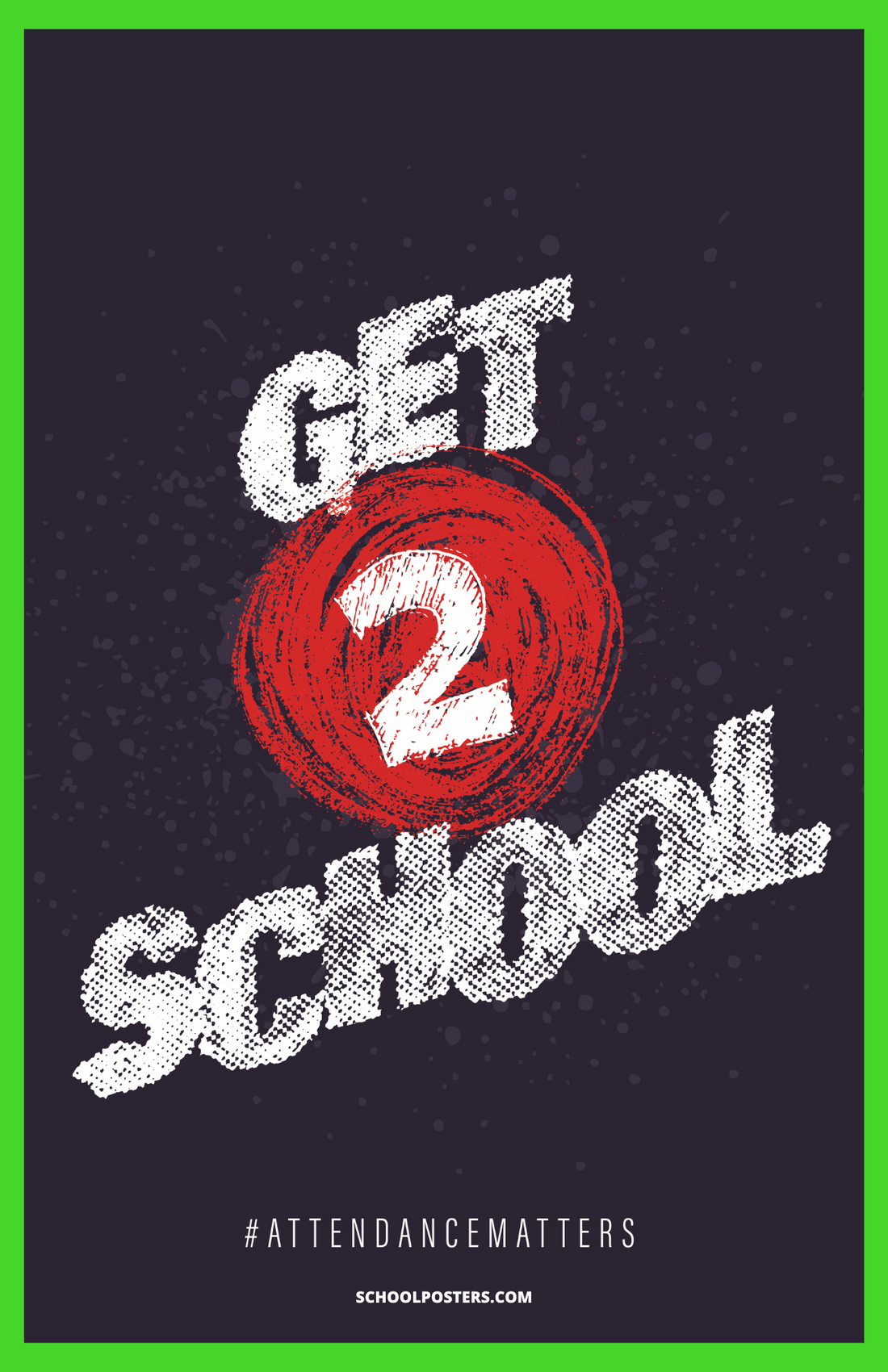Student Attendance Poster – SchoolPosters.com LLC