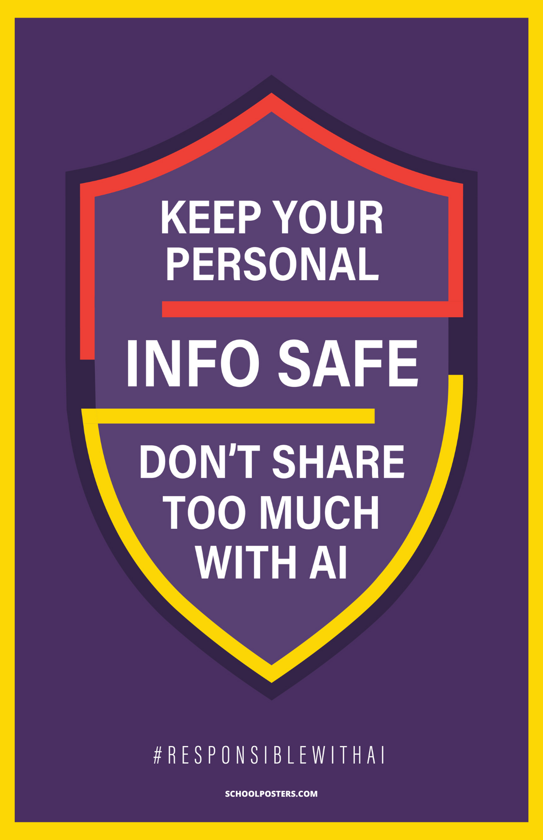 Artificial Intelligence Safety Poster – SchoolPosters.com LLC