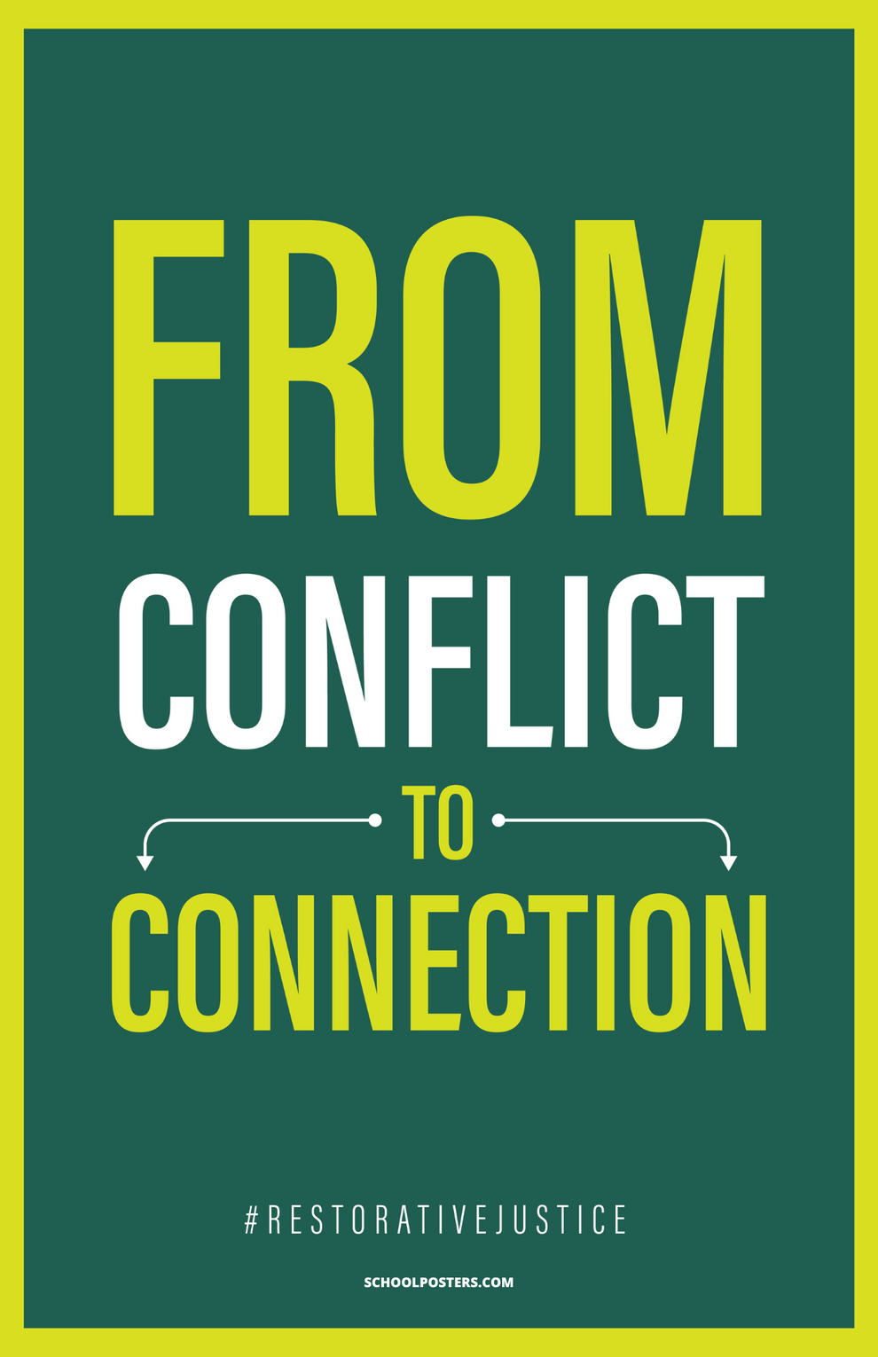 Restorative Justice Poster – SchoolPosters.com LLC