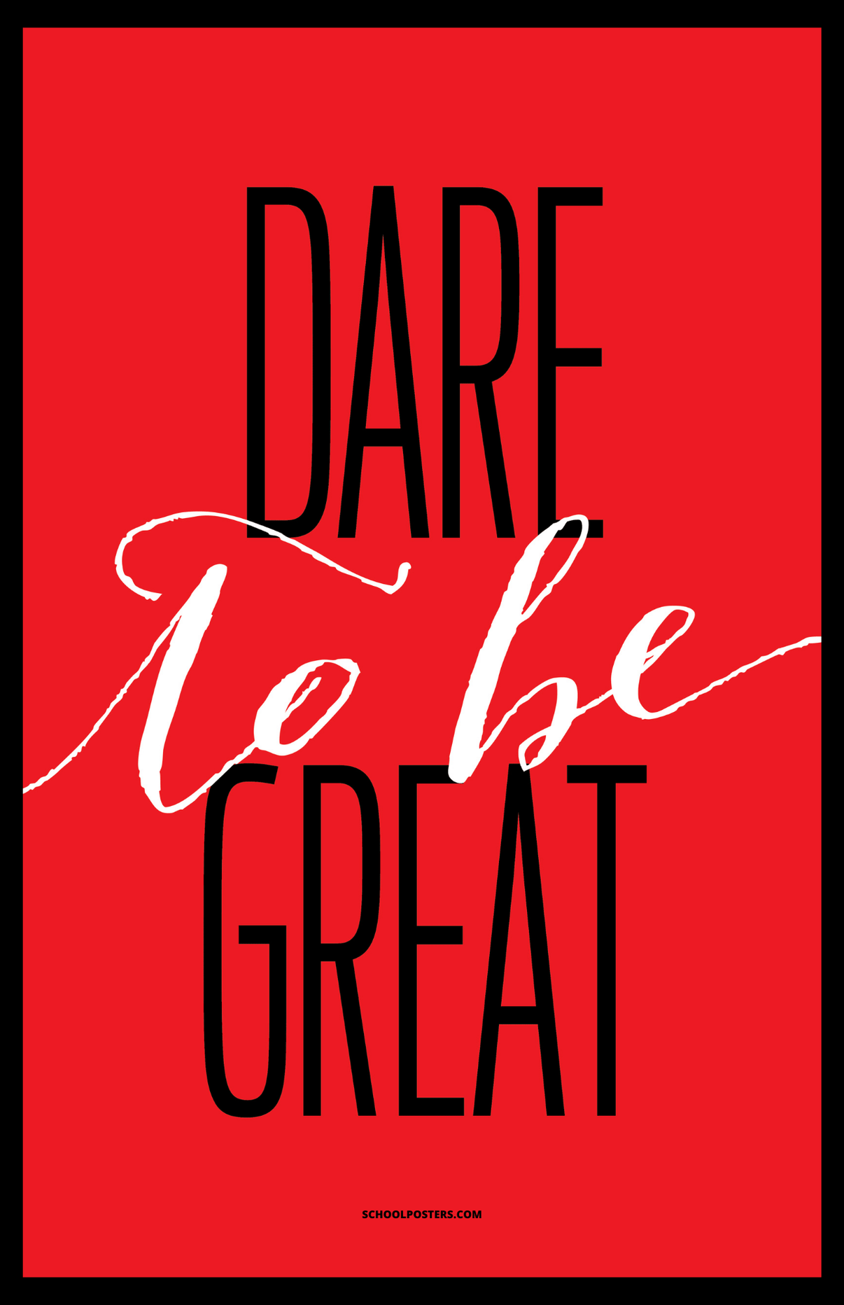 Middle School Motivational Poster – SchoolPosters.com LLC