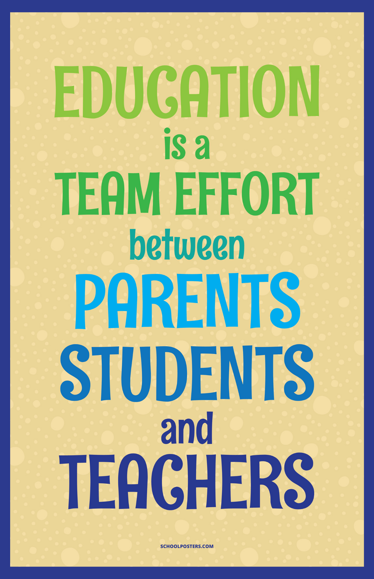 Elementary Parent Engagement Poster – SchoolPosters.com LLC