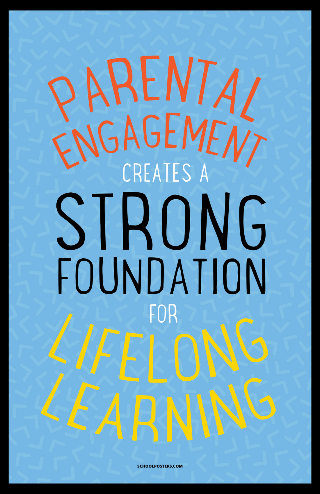 Elementary Parent Engagement Poster – SchoolPosters.com LLC