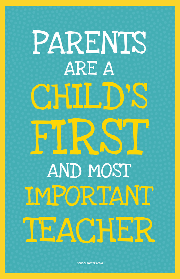 Elementary Parent Engagement Poster – SchoolPosters.com LLC