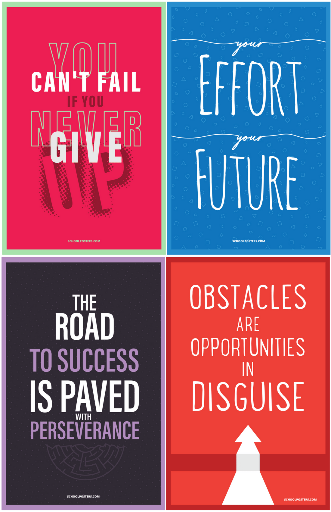Perseverance Poster Package – SchoolPosters.com LLC