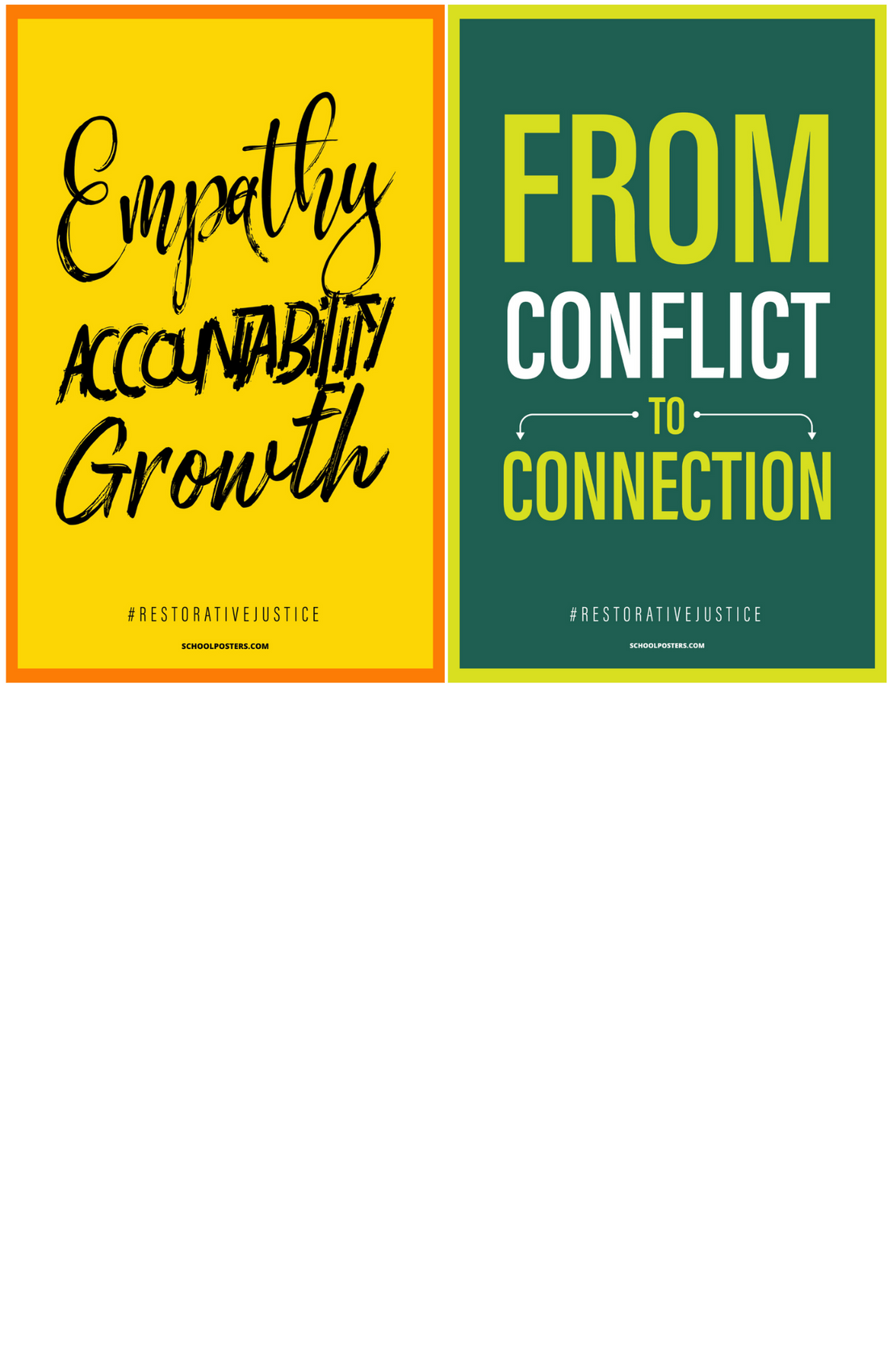 Restorative Justice Poster Package – SchoolPosters.com LLC