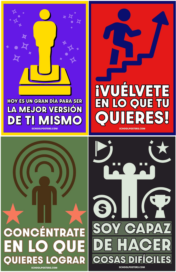 Spanish Speaking Student Mega Poster Package – SchoolPosters.com LLC