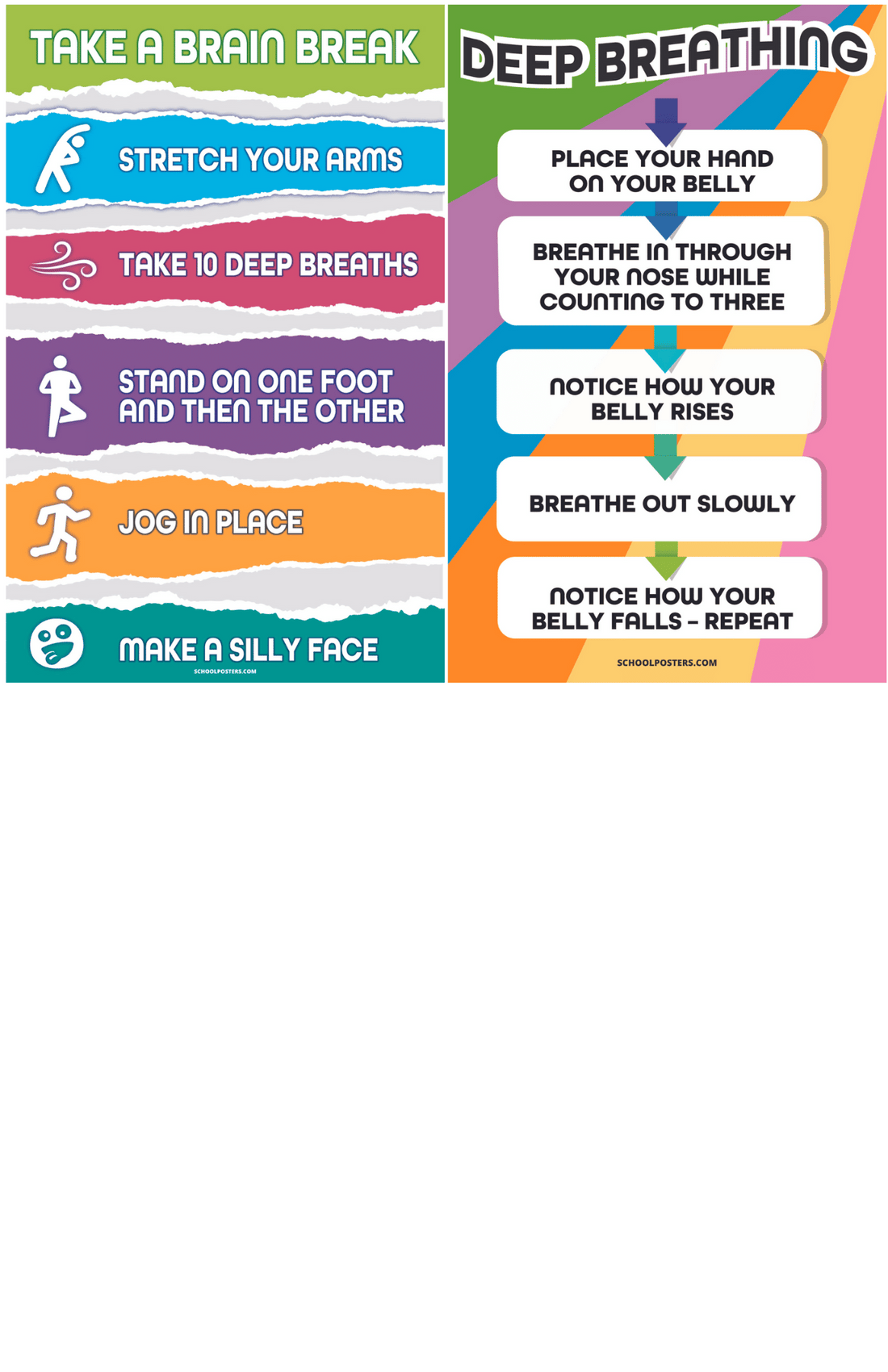 Elementary School Counselor Poster Package – SchoolPosters.com LLC