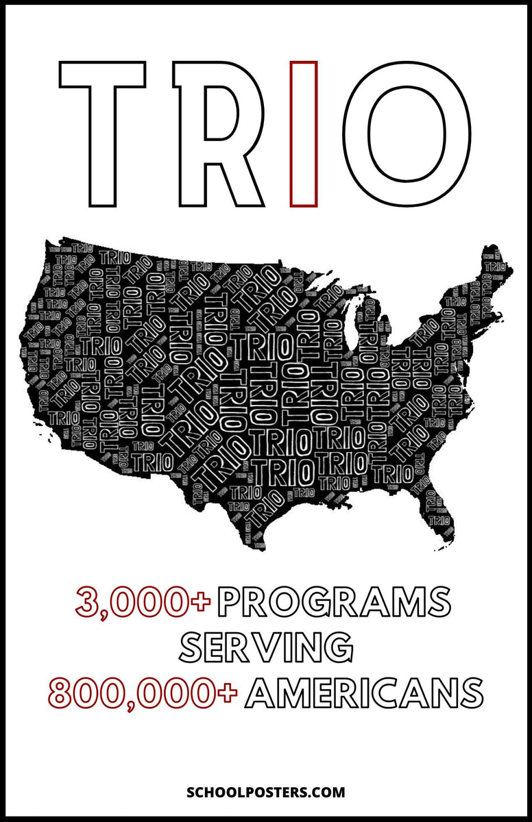 TRIO Poster – SchoolPosters.com LLC
