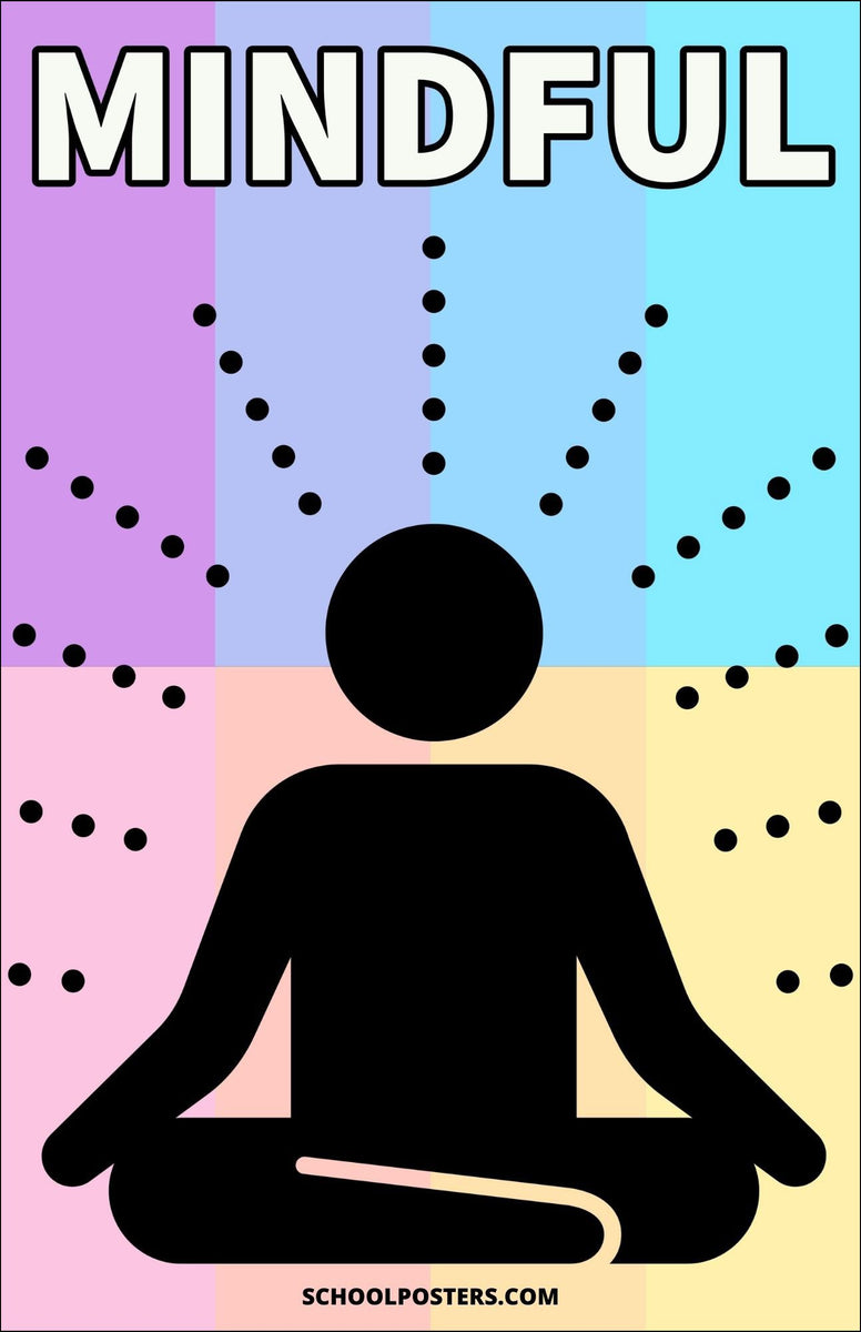 Be Mindful Poster – SchoolPosters.com LLC