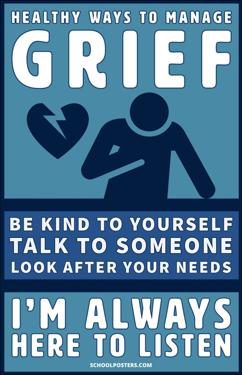 Managing Grief Poster – SchoolPosters.com LLC