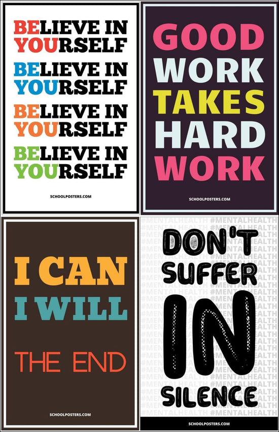 Middle School Large Poster Package – SchoolPosters.com LLC