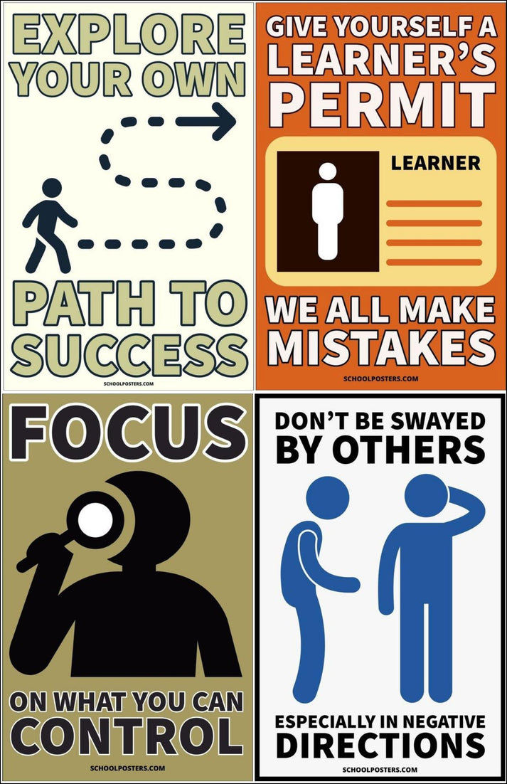 Middle School Large Poster Package – SchoolPosters.com LLC