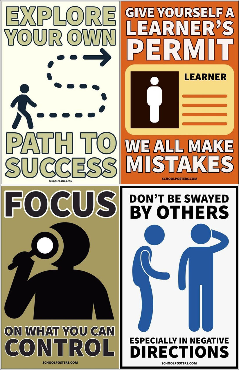 Middle School Large Poster Package – SchoolPosters.com LLC