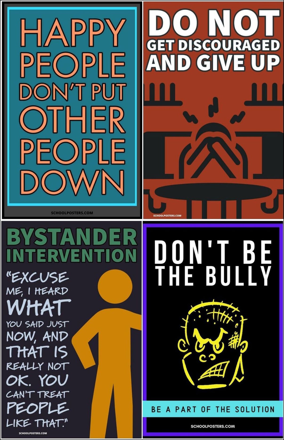 Middle School Large Poster Package – SchoolPosters.com LLC