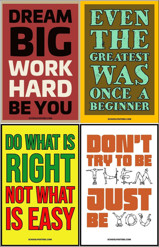 Middle School Large Poster Package – SchoolPosters.com LLC