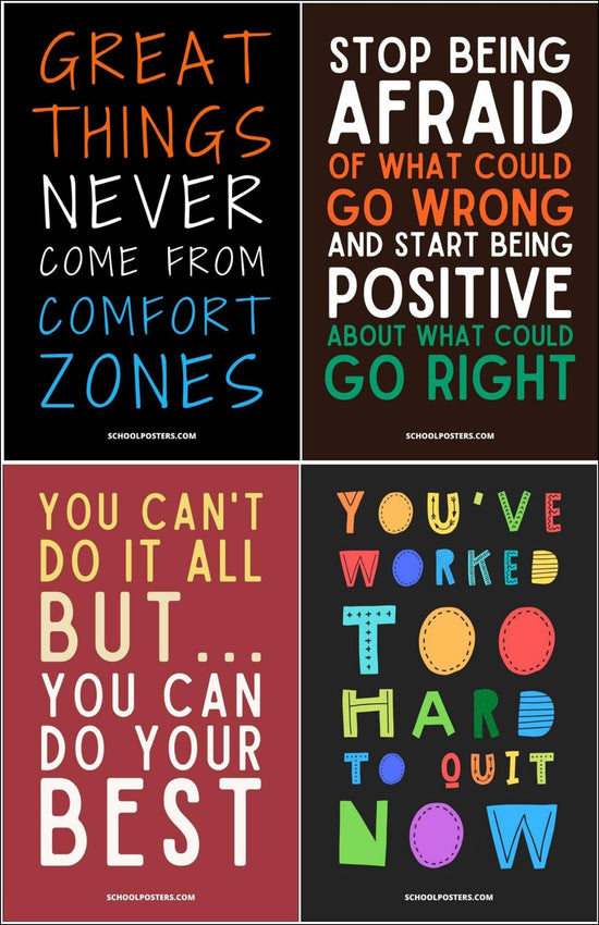 Middle School Large Poster Package – SchoolPosters.com LLC