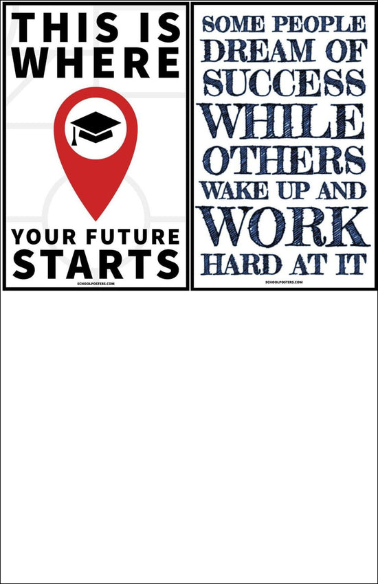 High School Large Poster Package – SchoolPosters.com LLC