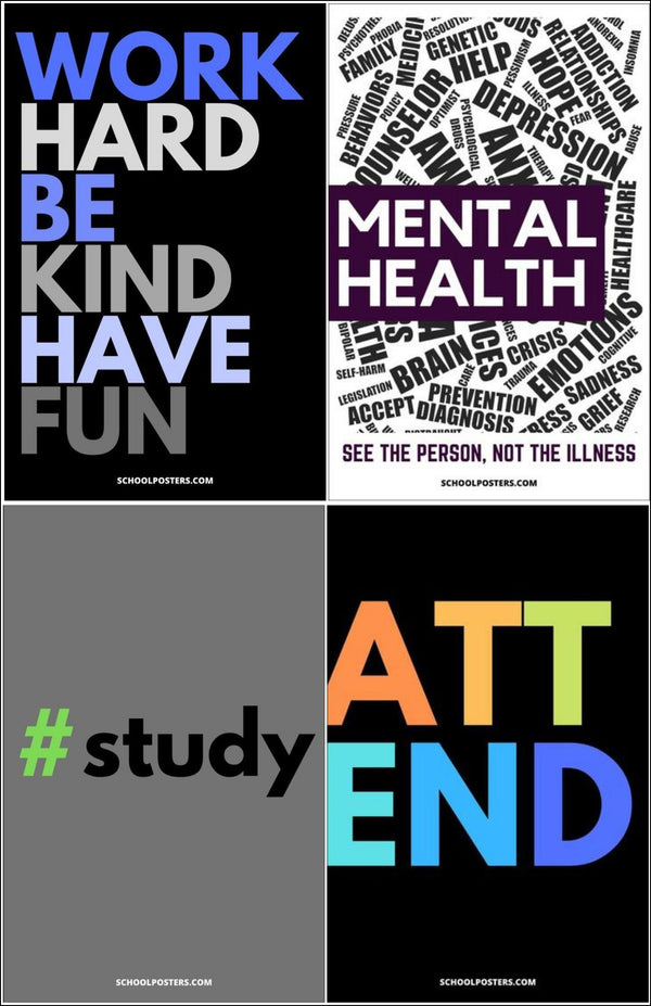 High School Large Poster Package – SchoolPosters.com LLC