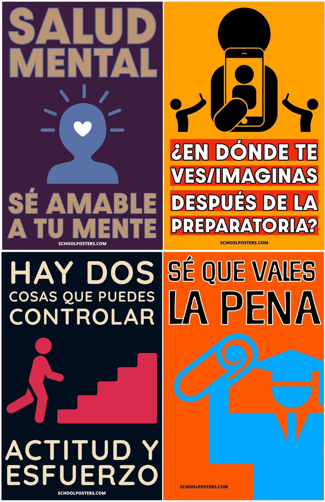 Spanish: High School Poster Package – SchoolPosters.com LLC