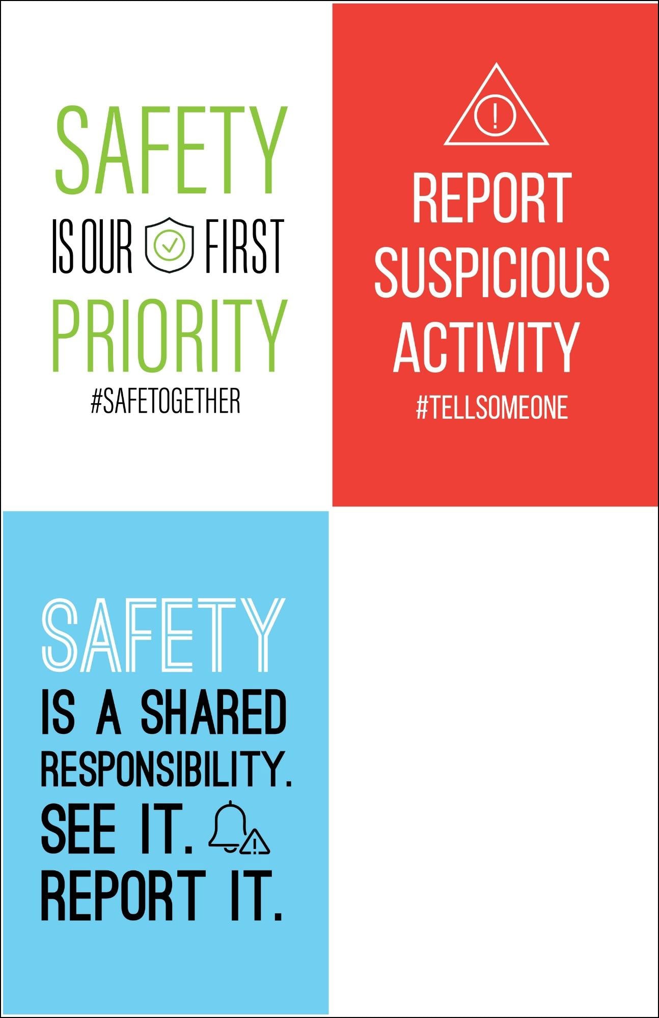 School Safety Poster Package – SchoolPosters.com LLC
