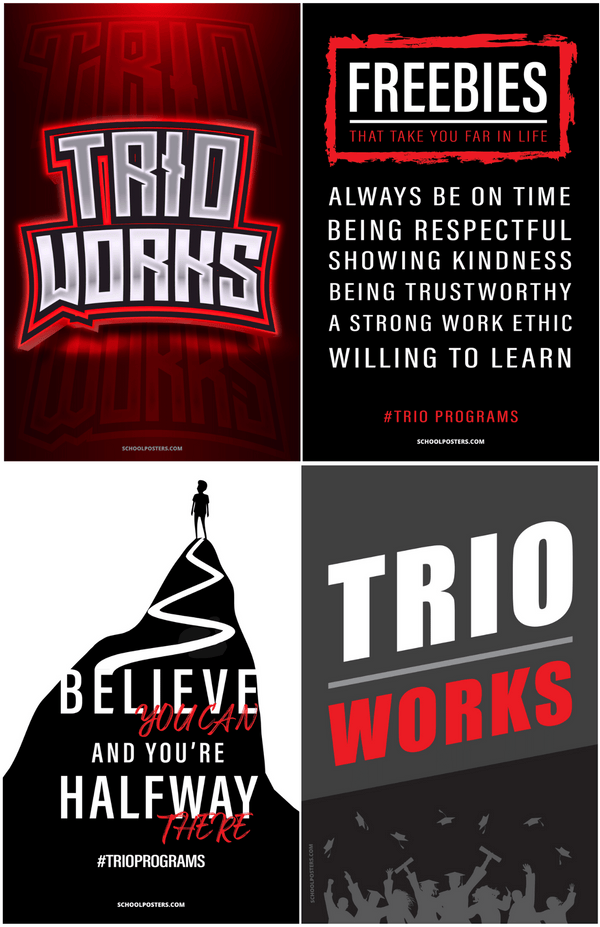 TRIO Poster Package – SchoolPosters.com LLC