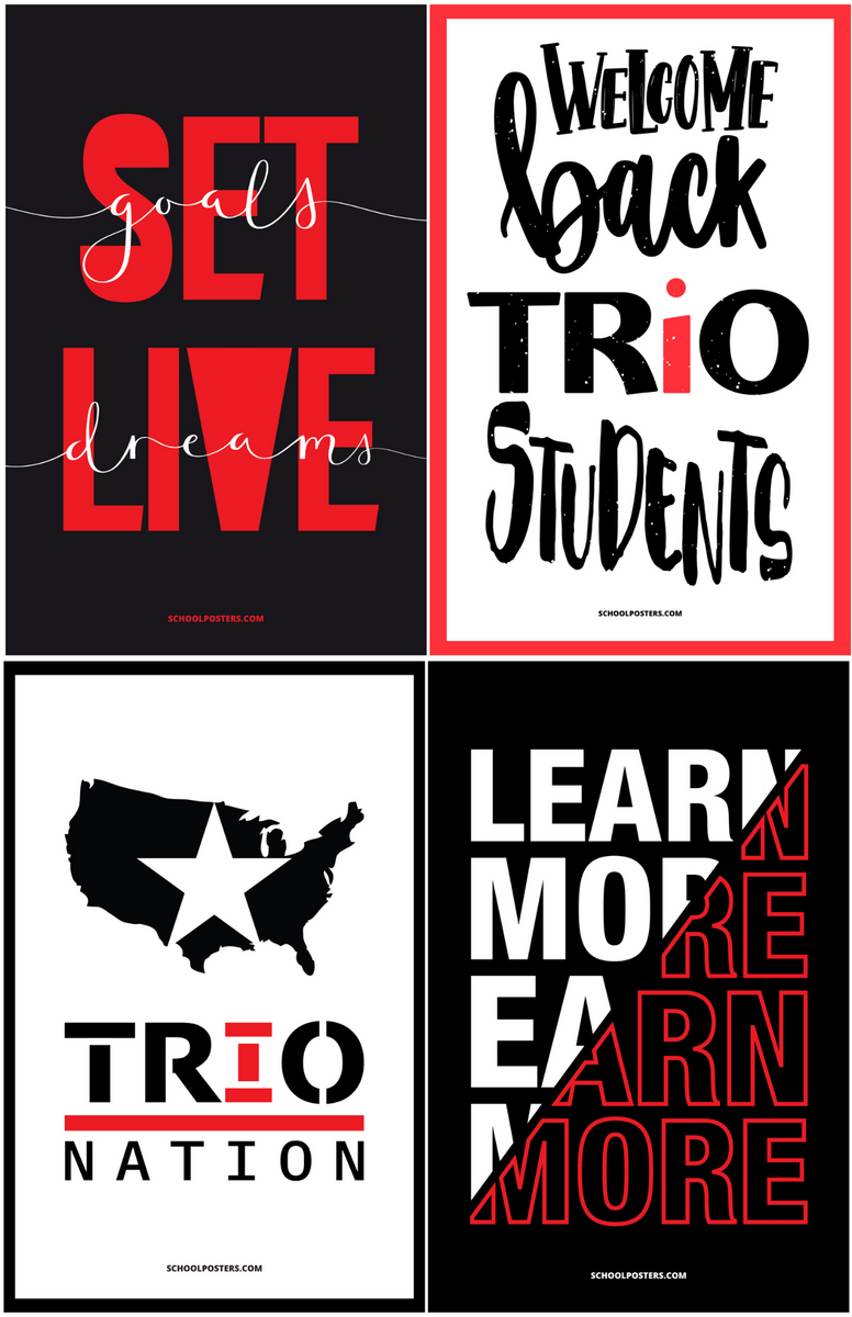 TRIO Poster Package – SchoolPosters.com LLC